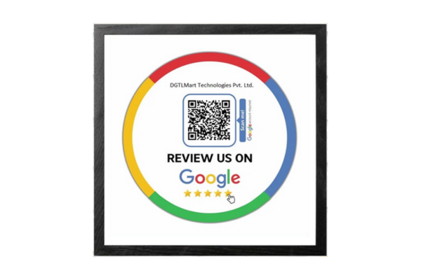 Google Review QR Code - Grow Google Business Listing Reviews